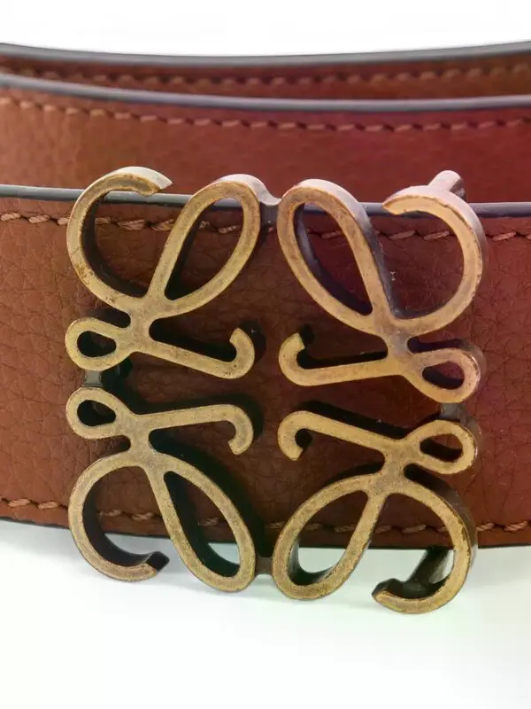 Loewe Anagram Reversible Leather Belt