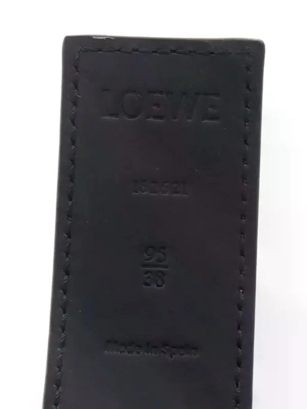 Loewe Anagram Reversible Leather Belt
