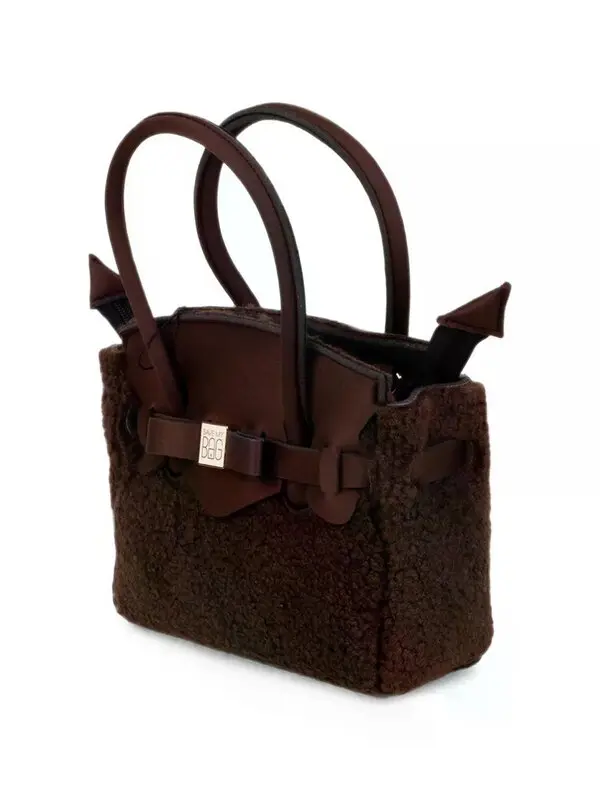 Save My Bag Faux-fur Tote Bag - Brown