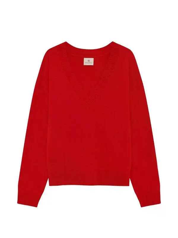 ANINE BING Lee Sweater - Red