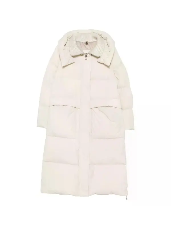 DUNO Hooded Quilted Oversized Puffer Coat