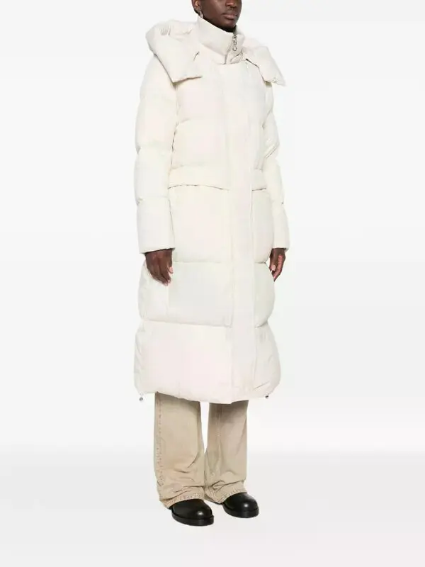 DUNO Hooded Quilted Oversized Puffer Coat