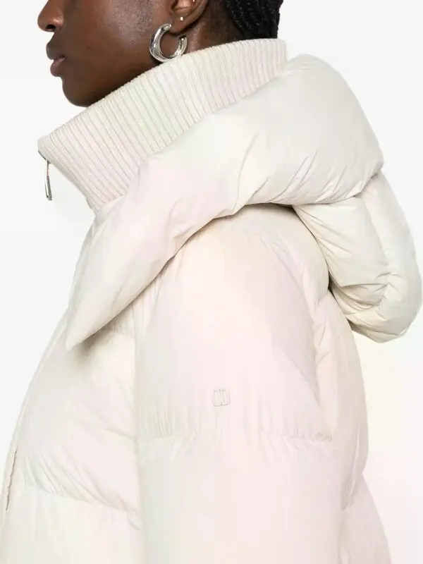DUNO Hooded Quilted Oversized Puffer Coat