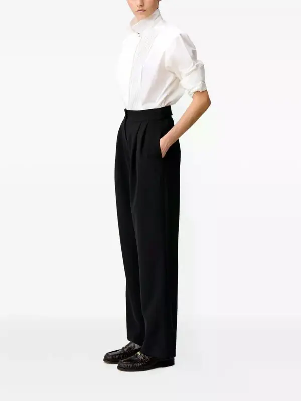 Claudie Pierlot Tailored Straight Wide Trousers