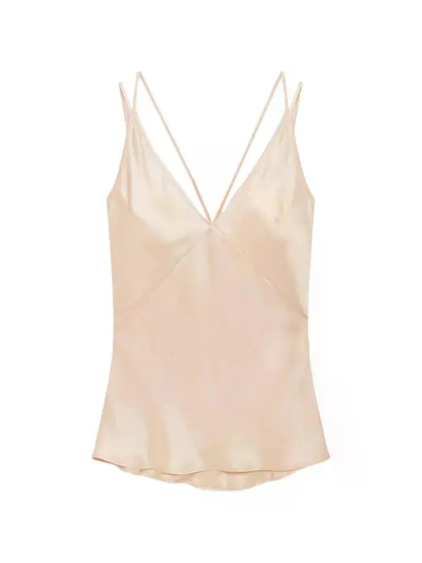 ANINE BING Blanca Silk Camisole