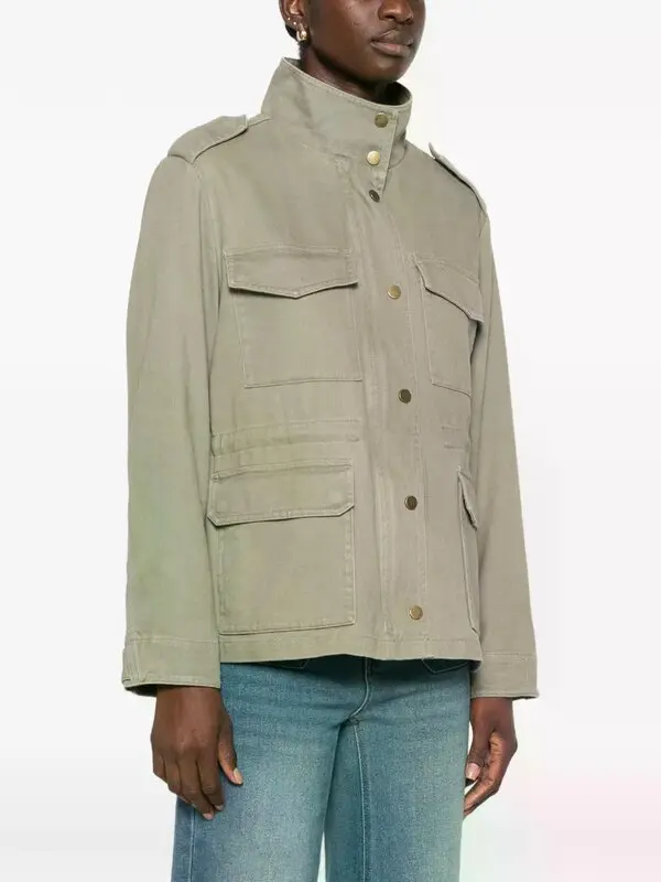 MAISON123 Claire Four-pocket Epaulette Jacket