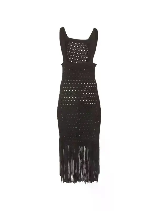 Sandro Susanne Midi Dress - Black