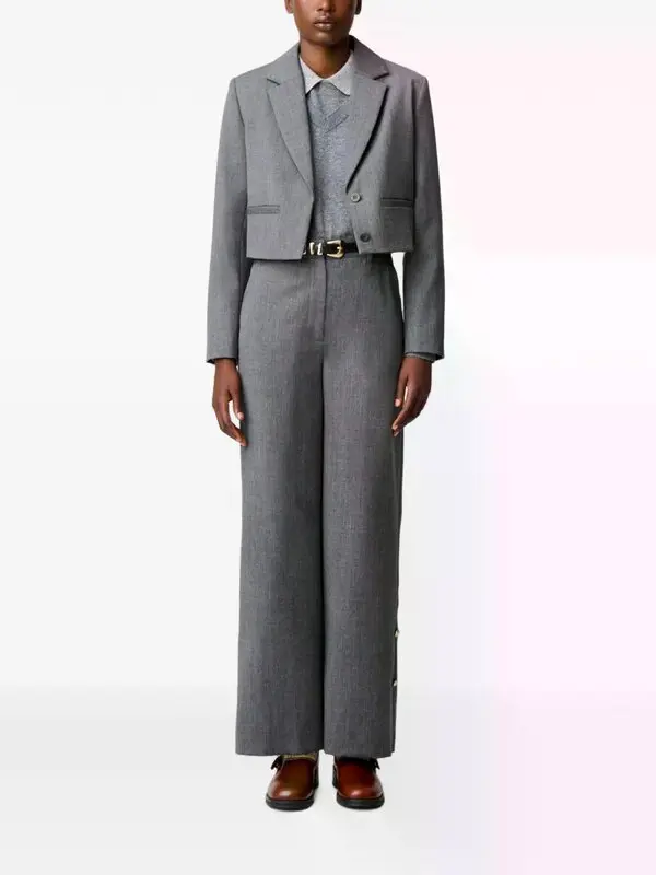 Claudie Pierlot Virgin Wool Trousers
