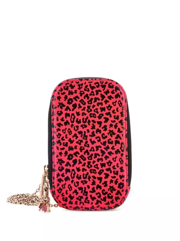 Dior Printed Leather Cross Body Bag - Multicolour