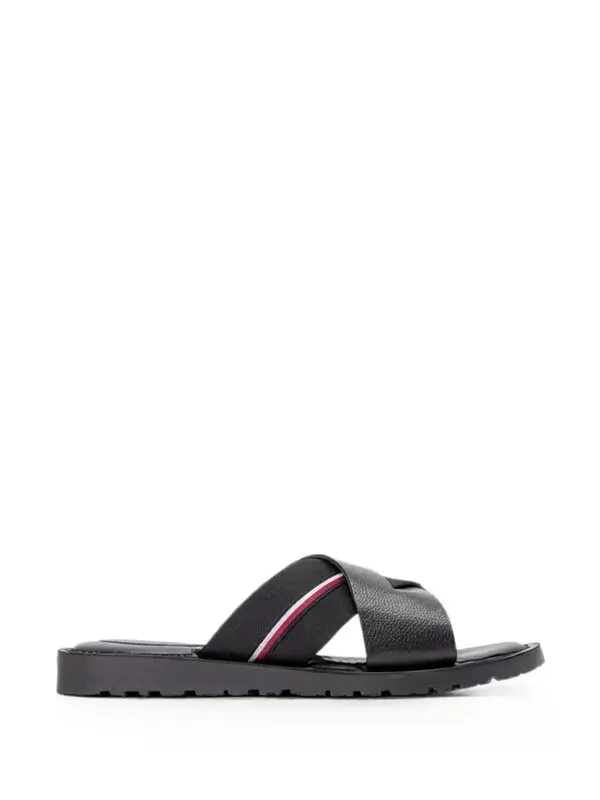 Tommy Hilfiger Criss-cross Leather Sandals