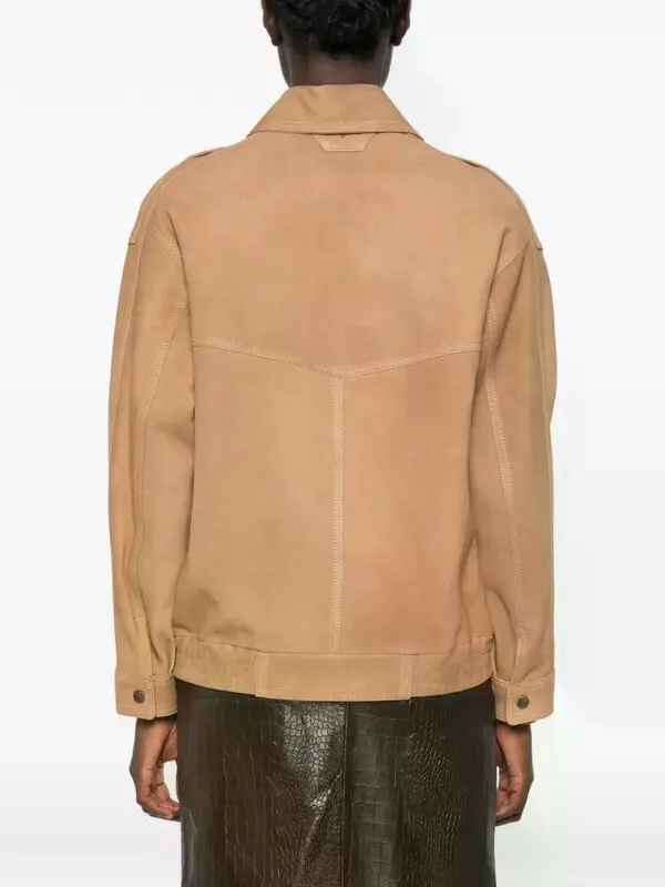 SALVATORE SANTORO Long-sleeve Leather Jacket