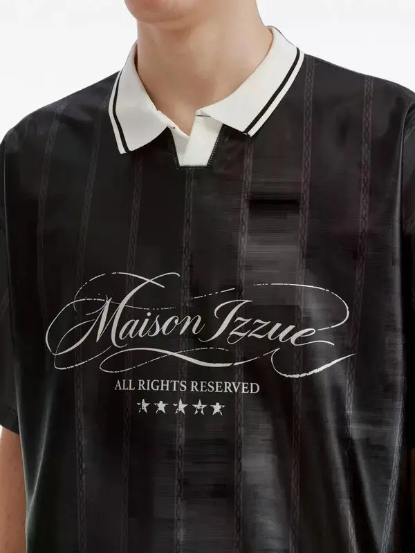 Izzue Logo-print Striped T-shirt