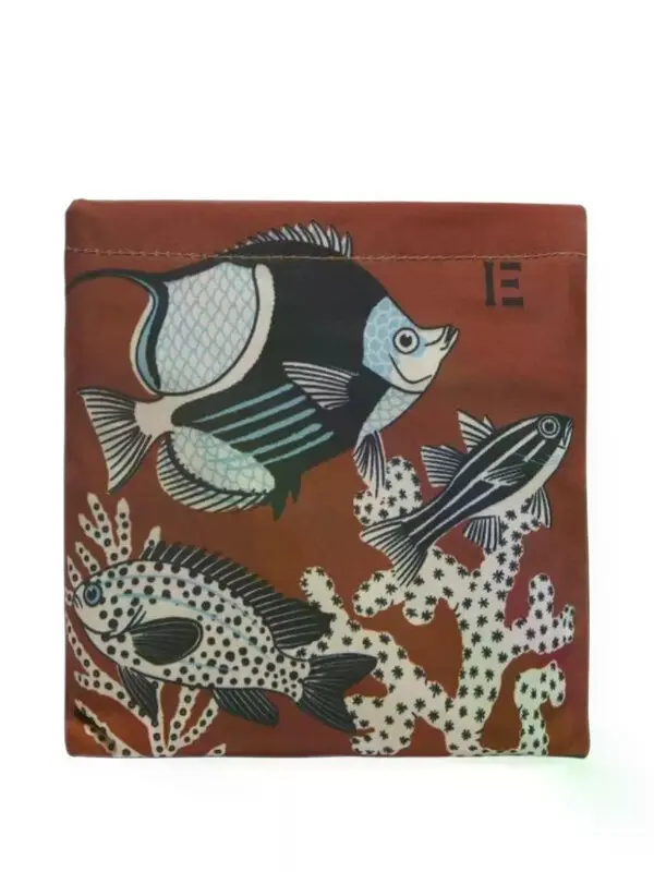 INOUI EDITIONS Neptune Fish-print Tote Bag