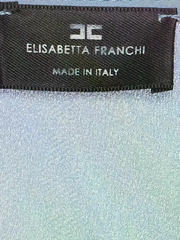 Elisabetta Franchi Wrap-style Tie-cuff Blouse