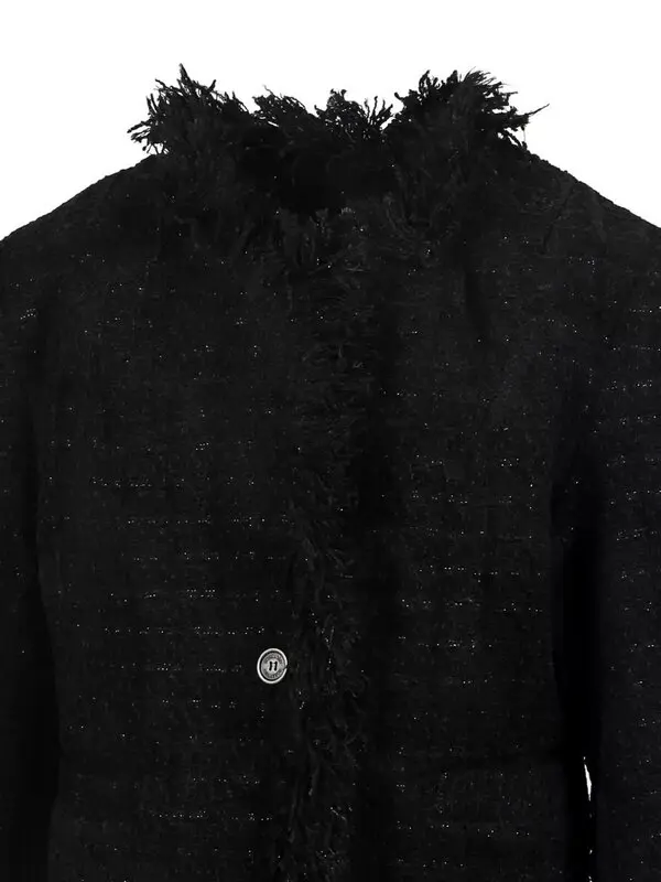 BOHEMSEO Frayed-tweed Jacket
