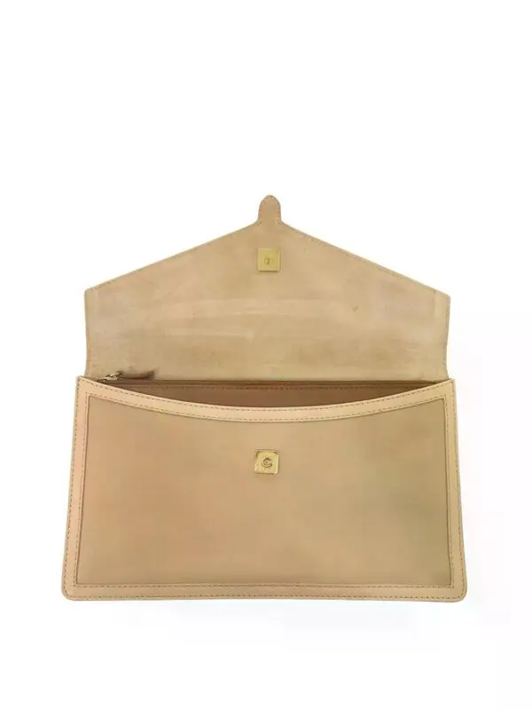 Fendi Leather Chameleon Bustina Envelope Clutch Bag