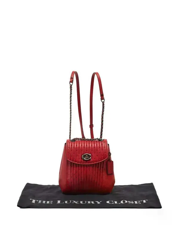 COACH VINTAGE Parker Quilted Mini Backpack