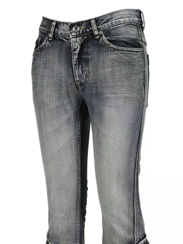 BOHEMSEO Washed Cargo Jeans