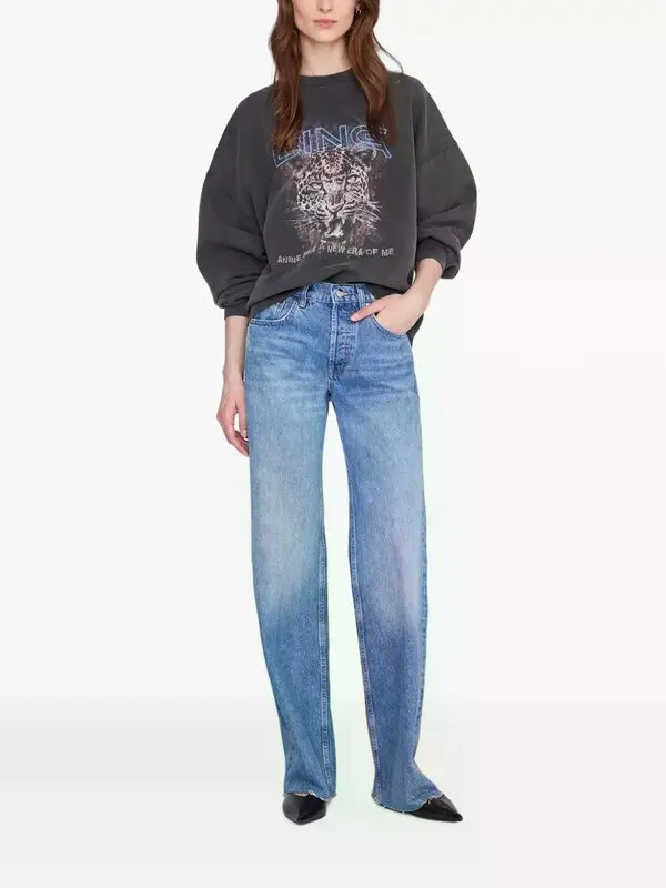 ANINE BING Miles Sweater Leo Muse - Grey