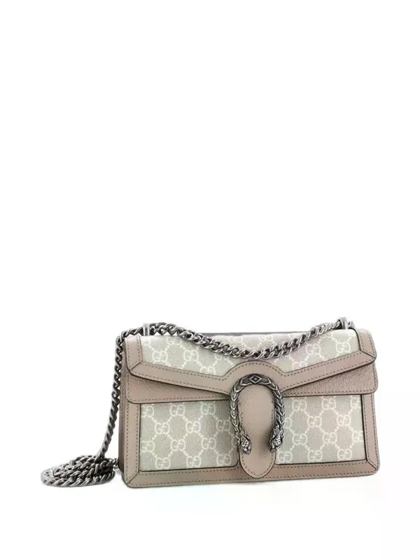 Gucci Dionysus Bag Gg Coated Canvas With Leather Small Shoulder Bag