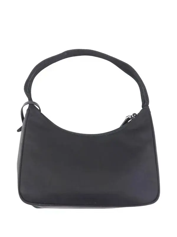 Prada 2019-2026 Mini Re Nylon Re Edition 2000 Shoulder Bag - Black