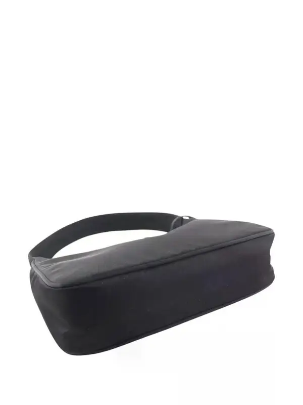 Prada 2019-2026 Mini Re Nylon Re Edition 2000 Shoulder Bag - Black