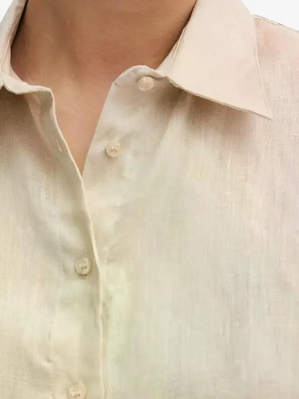 Sisley Short-sleeved Button-down Shirt