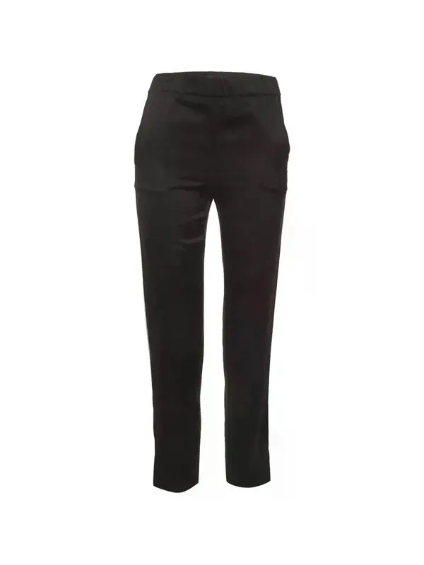 Maje Presto Striped Track Pants - Black