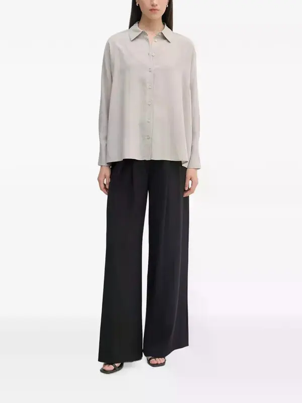 Sisley Button-up Long-sleeve Shirt