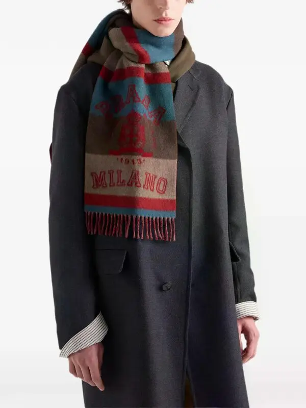Prada Wool And Cashmere Scarf