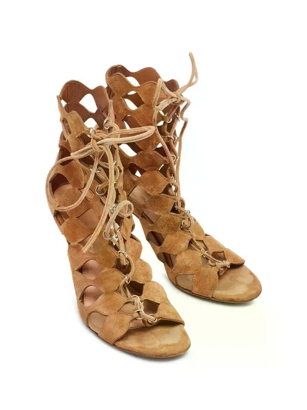 GIANVITO ROSSI Azalia Lace-up Sandals
