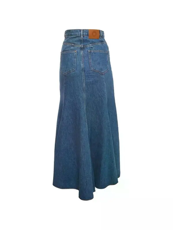 Maje Asymmetrical Midi Skirt