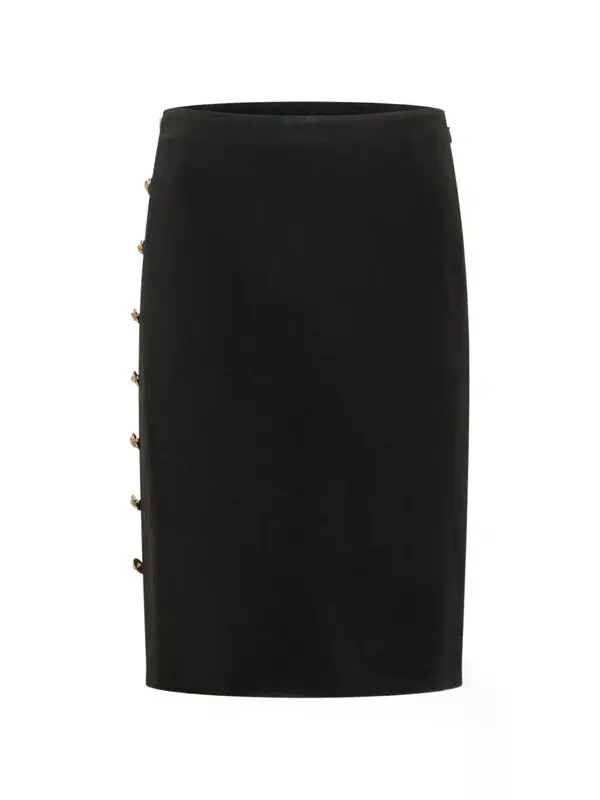 Versace Medusa '95 Button-embellished Skirt