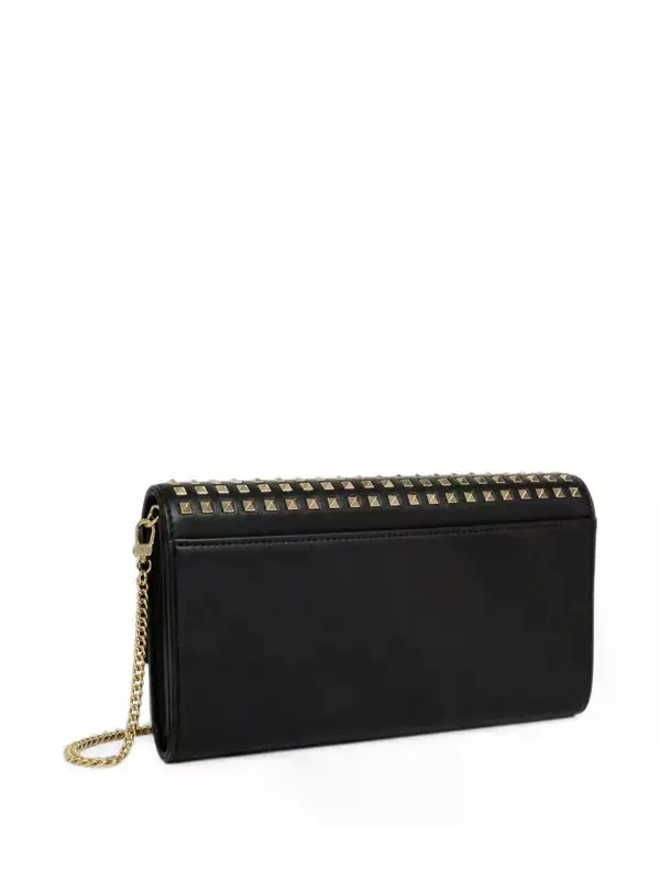 KAT MACONIE Victoria Studded Leather Clutch Bag