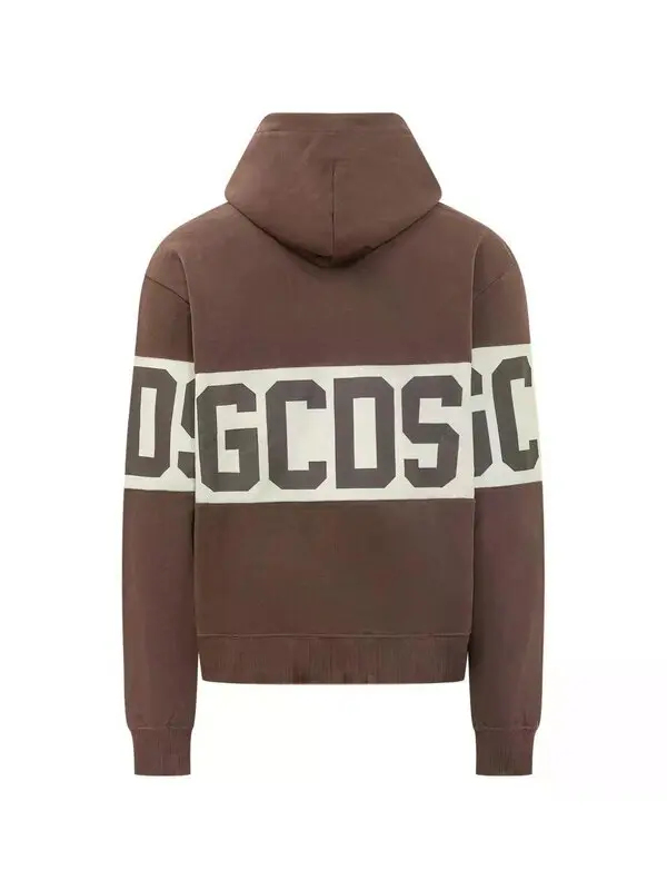 Gcds Logo-band Hoodie