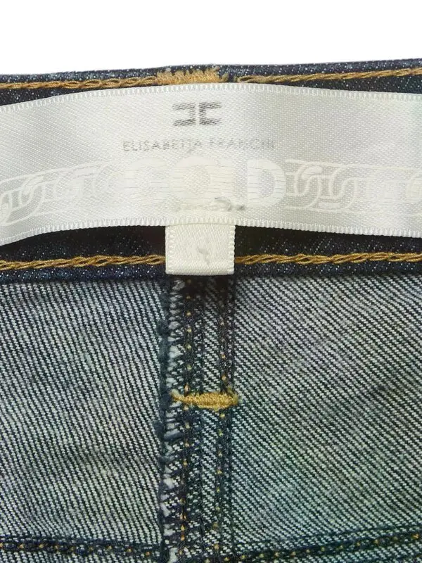 Elisabetta Franchi Chain-detail Jeans