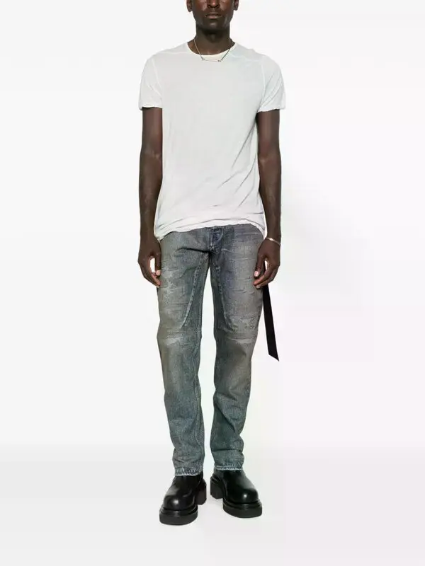 Rick Owens Krist Wash Distressed Jeans