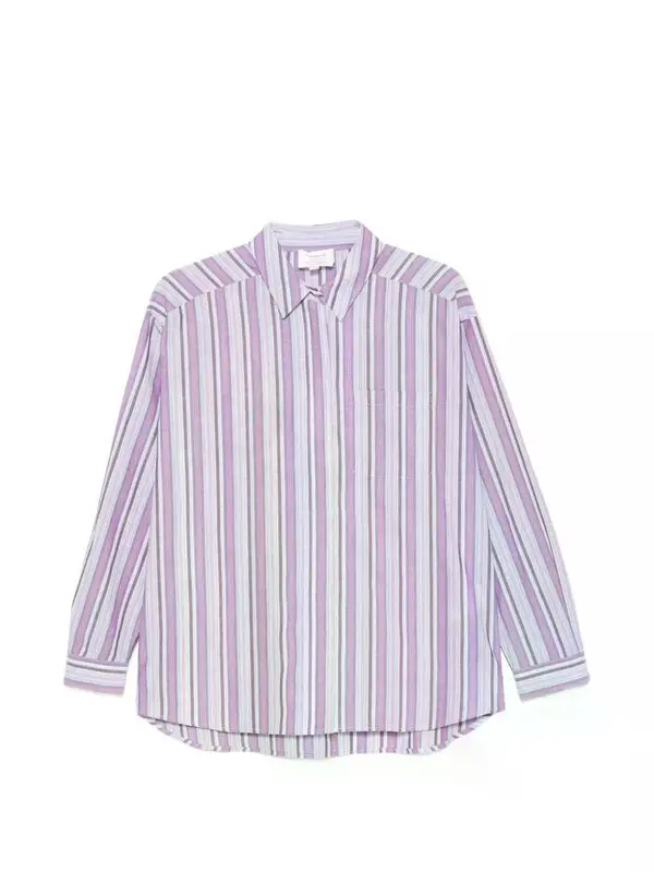 MAISON123 Marilou Striped Cotton Shirt