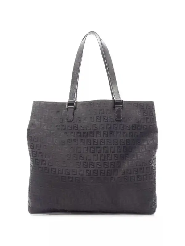 Fendi 2010s Zucchino Tote Bag - Black