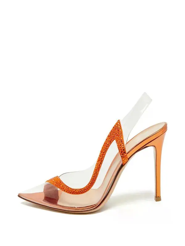 GIANVITO ROSSI Hortensia Crystal-embellished Pumps