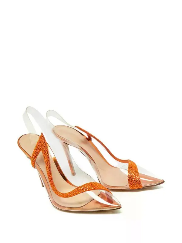 GIANVITO ROSSI Hortensia Crystal-embellished Pumps