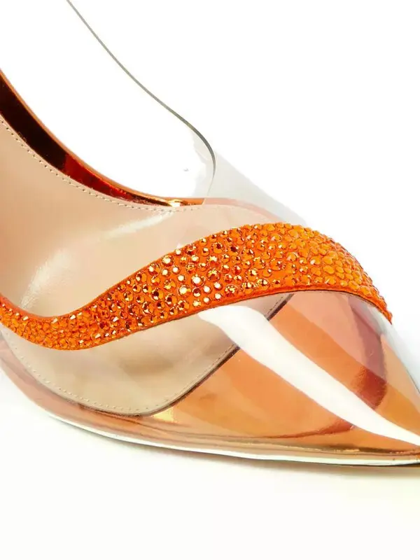GIANVITO ROSSI Hortensia Crystal-embellished Pumps