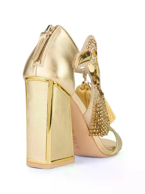 KAT MACONIE Aya Embellished Tassel Sandals