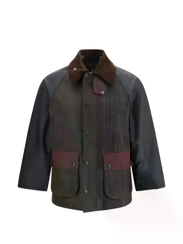 Barbour Patchwork Oversized Bedale Waxed Jacket