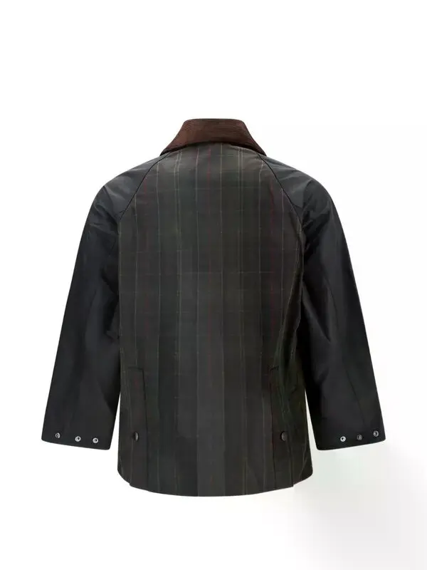 Barbour Patchwork Oversized Bedale Waxed Jacket