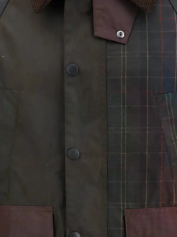 Barbour Patchwork Oversized Bedale Waxed Jacket