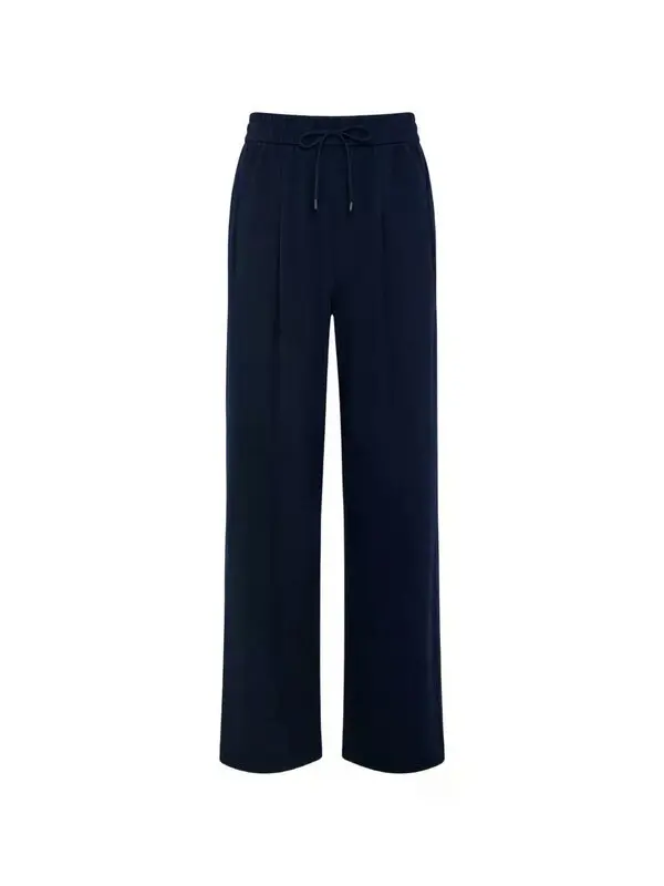 Max Mara Mxmdancing Drawstring Pleated Trousers - Blue