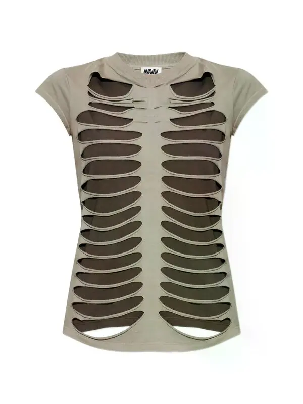 AVAVAV Slit-detail T-shirt