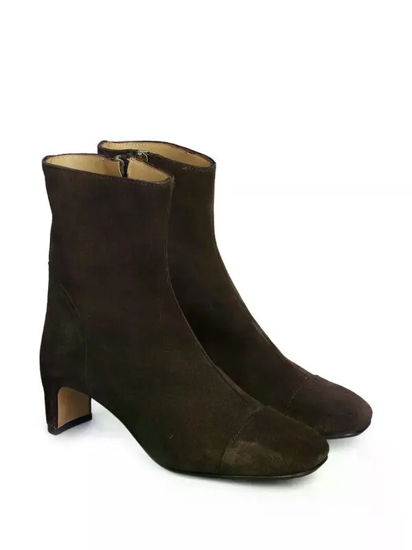 L'ARIANNA Suede Ankle Boots