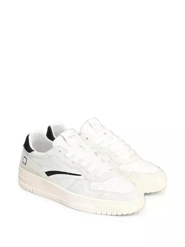 D.a.t.e. Torneo Panelled Sneakers - White